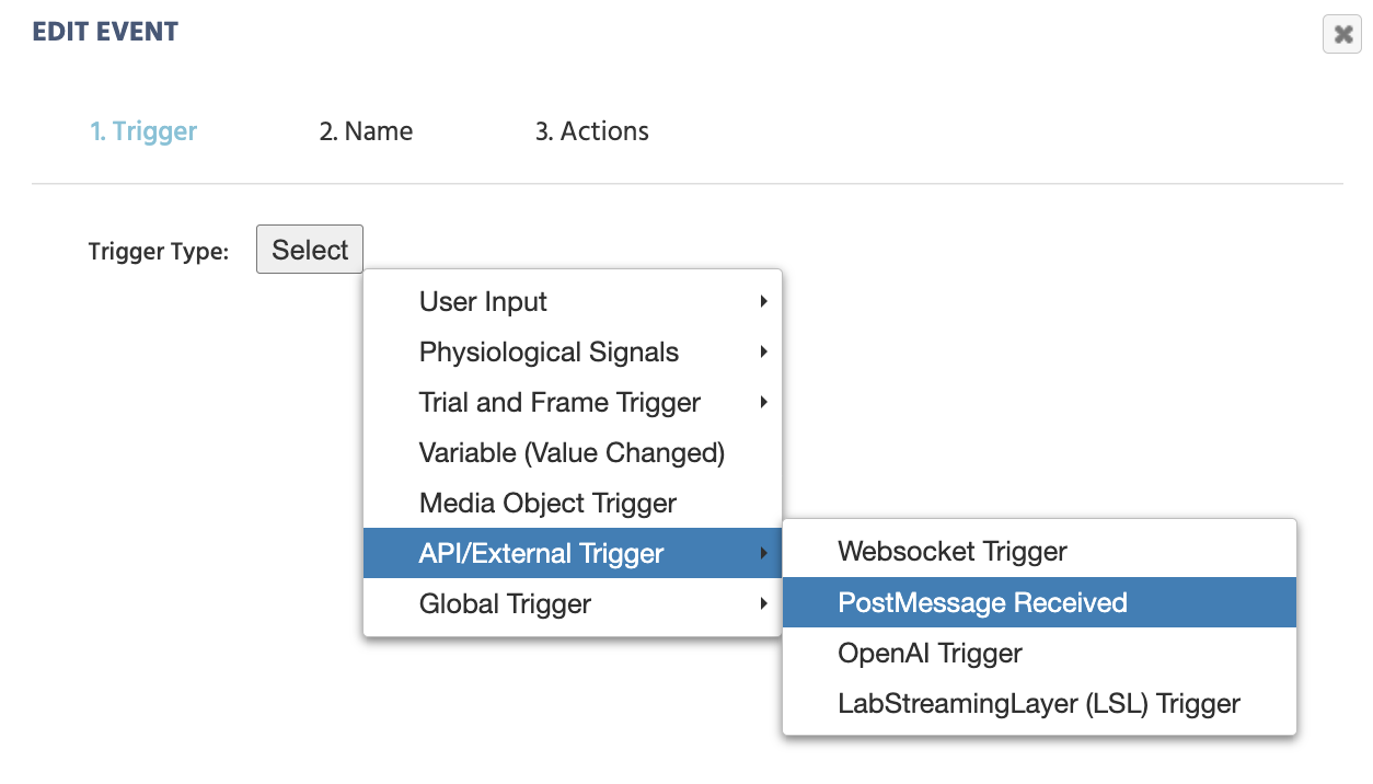 PostMessage Empfangen Trigger | Learn