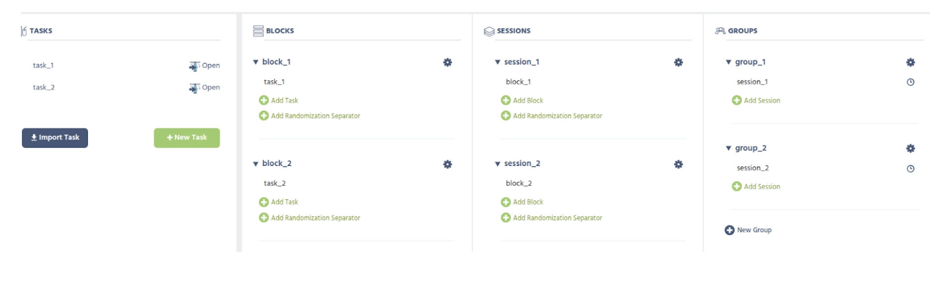 Between-subjects Group Balancing and Variable Setup | Learn